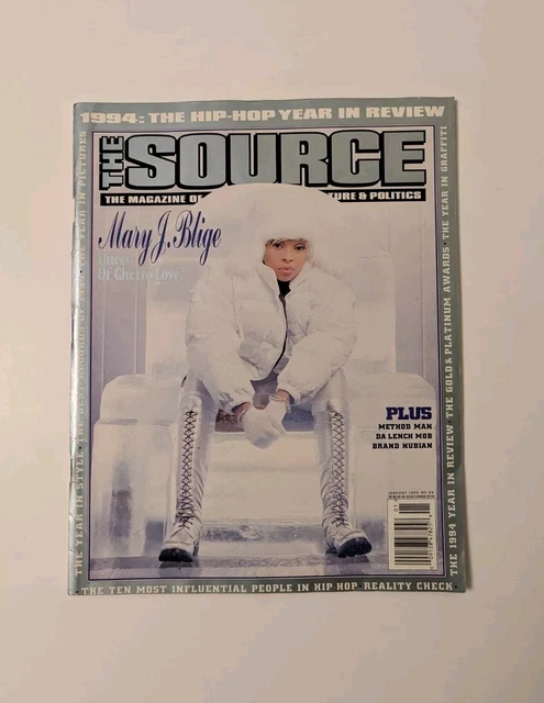 THE SOURCE MAGAZINE #64, January 1995, MARY J BLIGE $100.00 - PicClick CA