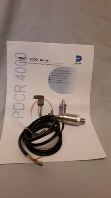 GE DRUCK PDCR-4010 High Performance Output Pressure Transducer EUR 45 ...
