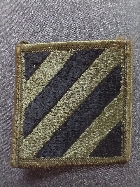 US ARMY 3RD Infantry Division Subdued Patch Military Badge $2.99 - PicClick