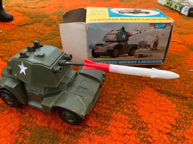 TELSALDA ARMOURED ROCKET Launcher with Box £16.00 - PicClick UK