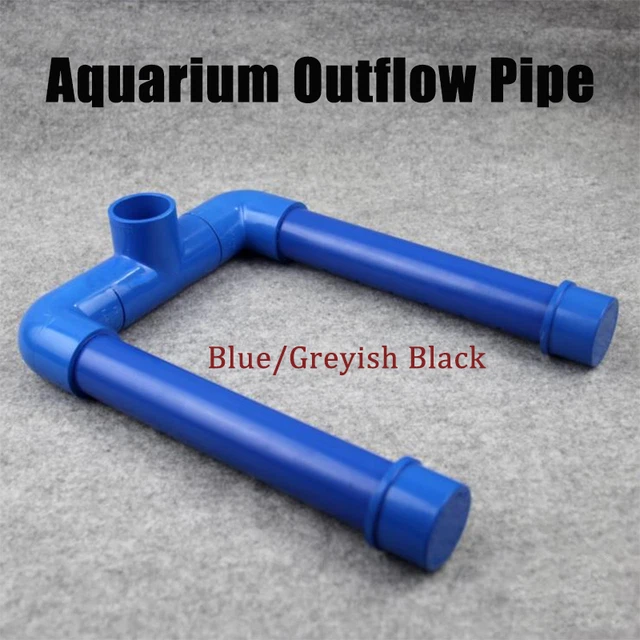 KIT POND FISH Tank Rain Spray Bar Aquarium Outflow Pipe U-Type Dia ...
