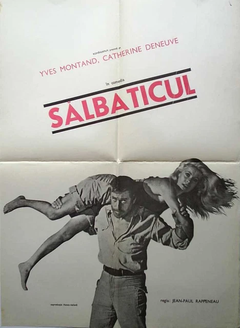 MOVIE POSTER=LE SAUVAGE, / Salbaticuld213(Yves Montand, Catherine ...