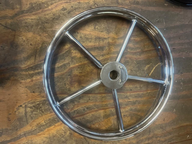 MINI DRUM INVADER wheel chopper bobber harley davidson truimph bsa ...