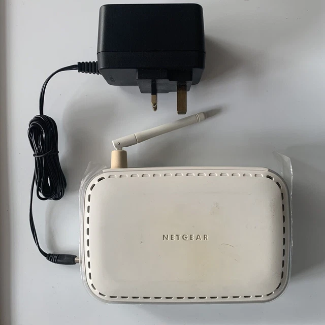 NETGEAR DG834G V4 54 Mbps modem router wireless ADSL2+ EUR 11,64 ...