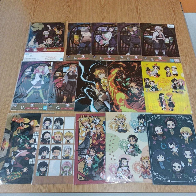DEMON SLAYER KIMETSU No Yaiba Goods lot set 15 Giyu Genya File Holder ...