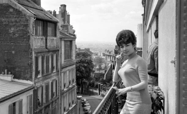 FRENCH ACTRESS DANY Carrel in Paris in 1962 Historic Old Photo 15 $9.00 ...
