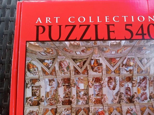 MICHELANGELO THE CEILING of the Sistine Chapel Art Collection Puzzle 540 Pc New £10.49 - PicClick UK