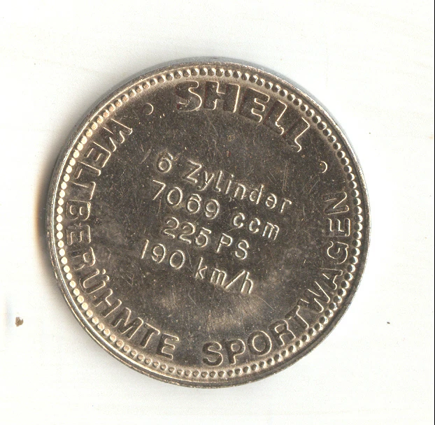 MERCEDES-BENZ SSK 1928 Shell Token EUR 14,31 - PicClick DE