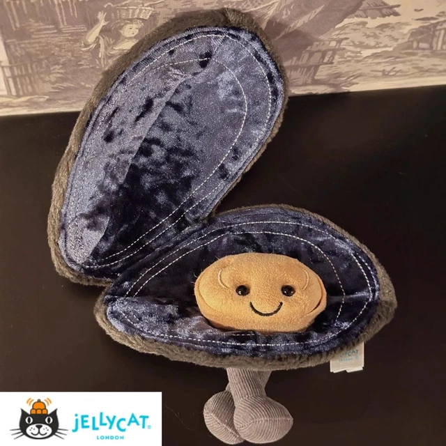 JELLYCAT VALENTINE'S AMUSEABLES Michelle Mussel Plush Doll BNWT Dust ...