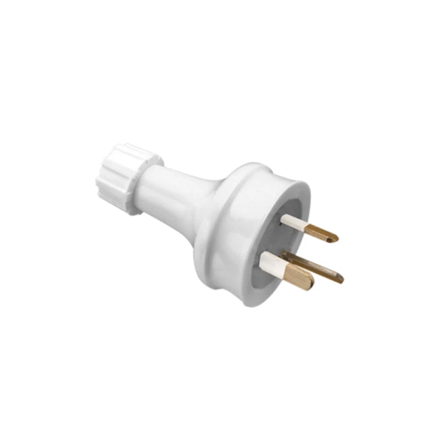 CLIPSAL PLUG TOP Rewireable Heavy Duty Flexible Straight 10A 250V 3 Pin ...
