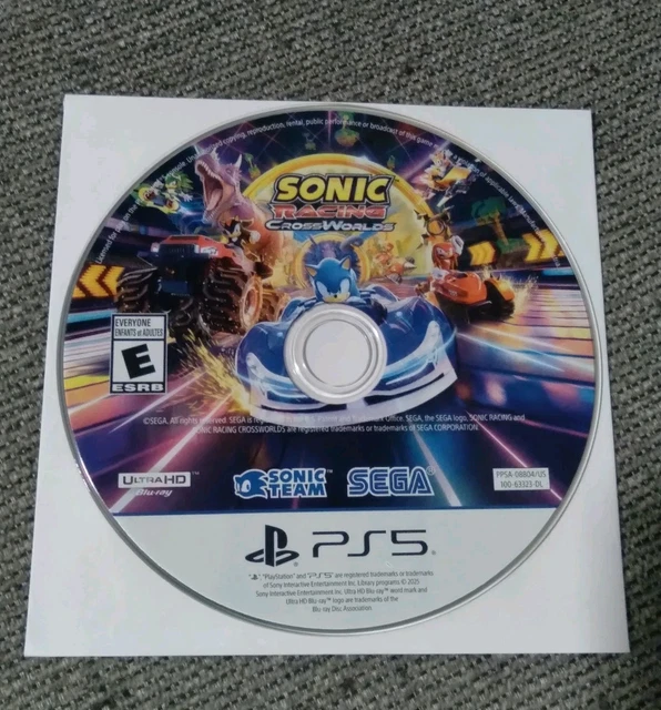 SONIC RACING: CROSSWORLDS (PS5 / PlayStation 5) $78.14 - PicClick AU