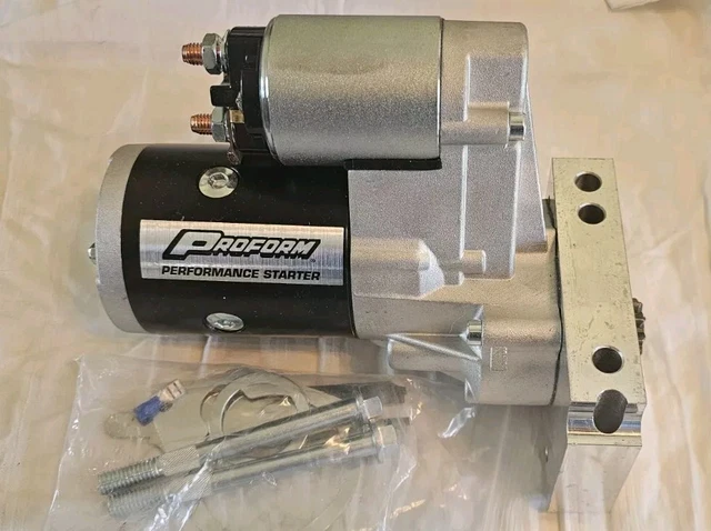 PROFORM HIGH TORQUE Mini-Starter Small Block/Big Block Chevy & 90° V6 ...