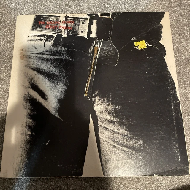 Rolling Stones Sticky Fingers Vinyl Lp Coc59100 1971 Us Erste