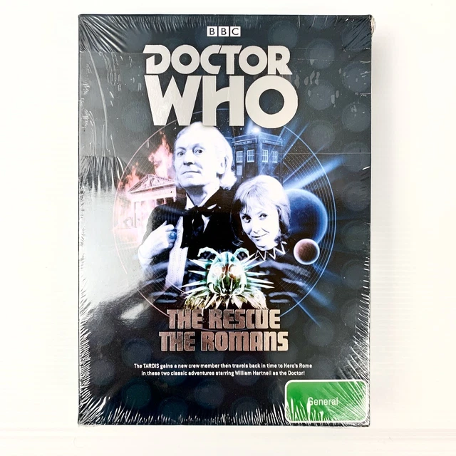 DOCTOR WHO THE Rescue The Romans DVD BBC William Hartnell PAL Region 4 ...