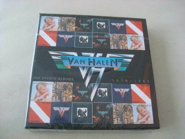 VAN HALEN NEW 6-CD Limited Edition Boxset UK Imp Studio Albums 1978 ...