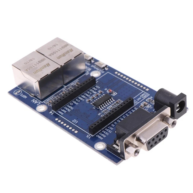 Hlk Rm04 Tcp Ip Ethernet Converter Module Serial Uart Rs232 To Wan Lan
