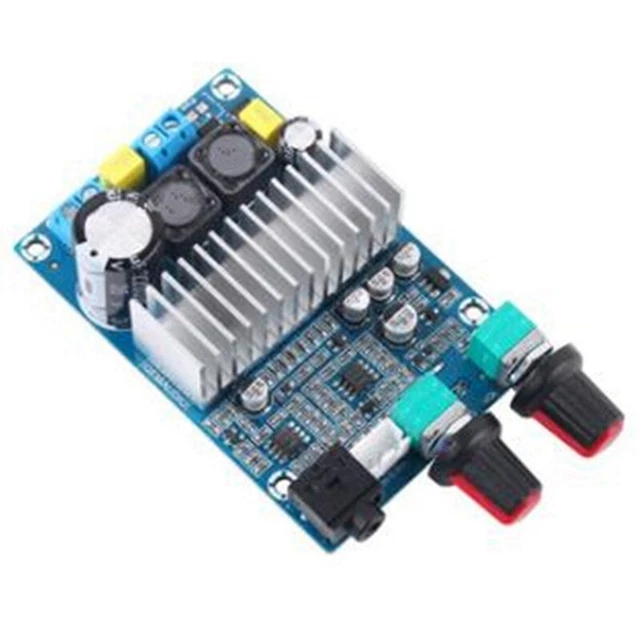 AMPLIFICATEURS AUDIO BOARD 100W DC12-24V TPA3116 Subwoofer Amplifier ...