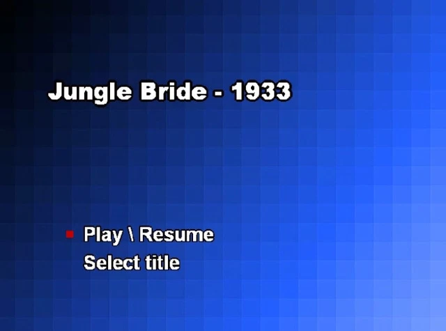 JUNGLE BRIDE DVD - Anita Page dir. Hoyt Kelley pre-Code Drama Film 1933 ...