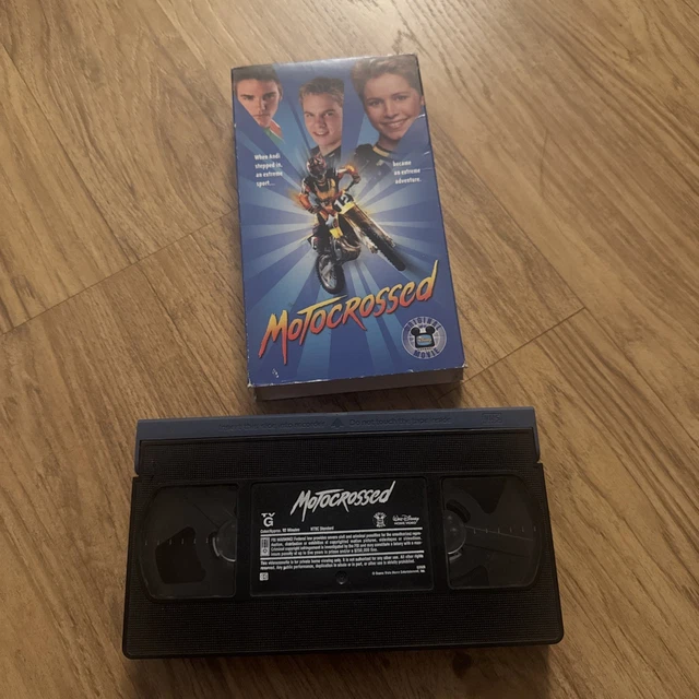 MOTOCROSSED (DISNEY VHS, 2002) Disney Channel Original Movie Rare OOP £ ...