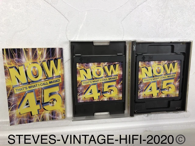 NOW THAT’S WHAT I Call Music 45 - Minidisc MD double album - ULTRA RARE ...