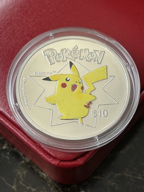 2002 NIUE POKEMON Pikachu 925 28.28gram Silver Extremely Rare $1,100.00 ...