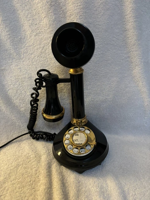 VINTAGE CANDLESTICK TELEPHONE American Telecommunications Western ...
