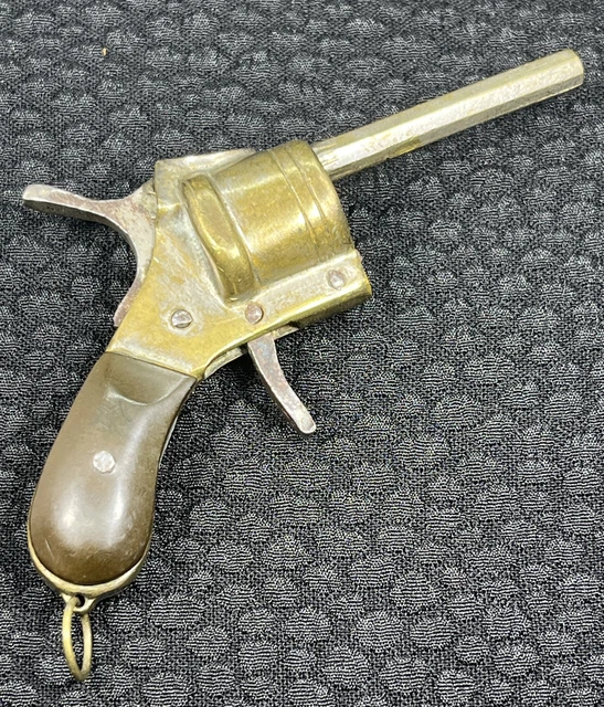 ANTIQUE LATE 19TH Century Cigar Cutter Pistol Revolver Gun Cheroot ...
