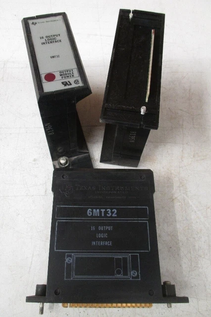 TEXAS INSTRUMENTS 6MT32 Output Logic Interface Module (Lot of 3) $124. ...