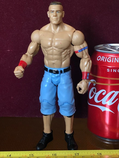 JOHN CENA WWE WWF Official Action Figure Wrestling LIGHT BLUE Outfit £6.13 - PicClick UK