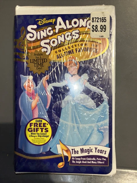 Disneys Sing Along Songs The Magic Years Vhs 1997 New Sealed 4 18