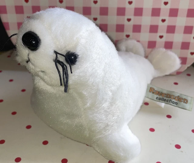 SEAL CUB PLUSH/RAVENSDEN Soft Toy 18Cm - Fr058Se Cuddly Cute Furry Wild ...