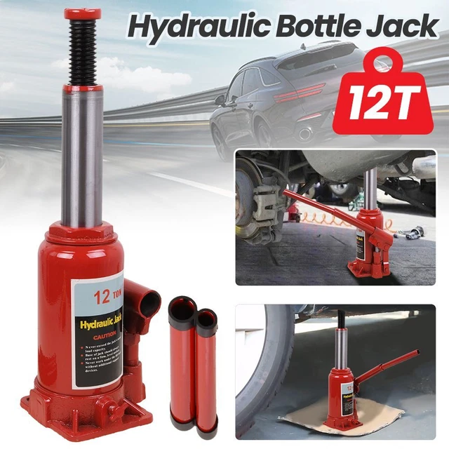 HYDRAULISCHER STEMPELWAGENHEBER 12TONNEN Wagenheber Stempelheber Hydraulikheber EUR 25,00 ...