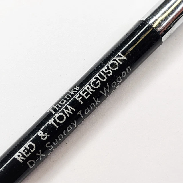 C1960S WATERLOO IOWA D-X Sunray Tank Wagon Ballpoint Pen Red Tom ...