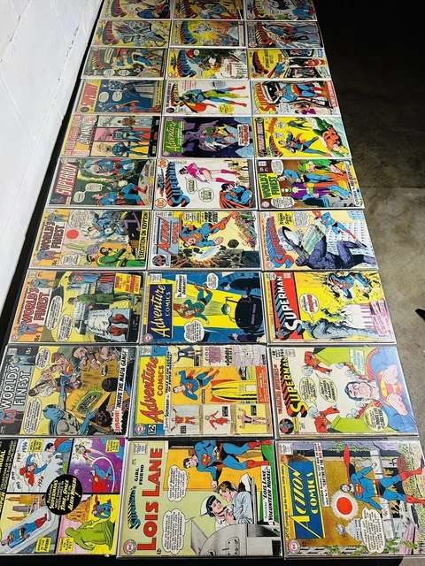 LOT ADVENTURE COMICS #256 Origin of Green Arrow ! Action Comics ! 84 ...