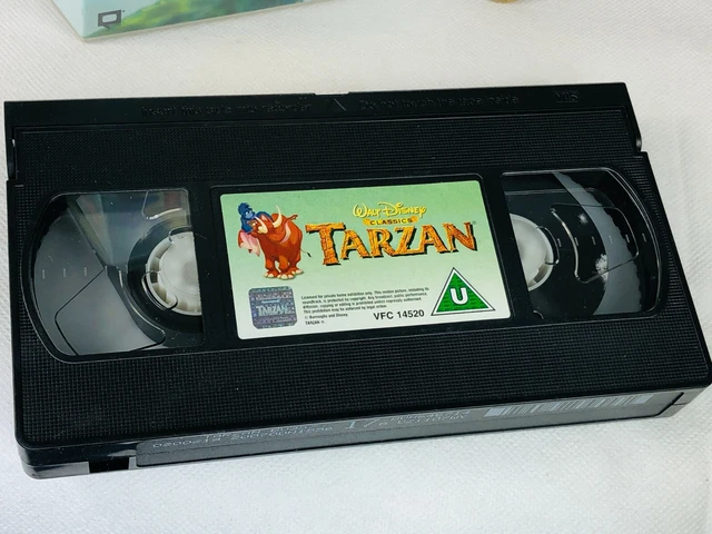 VHS VIDEO TARZAN DISNEY VIDEO TAPE VHS Original Mouldy Old £4.49 ...