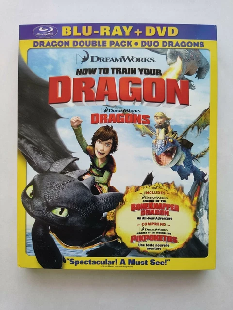 HOW TO TRAIN Your Dragon/Legend of the Boneknapper Dragon (Blu-ray/DVD ...