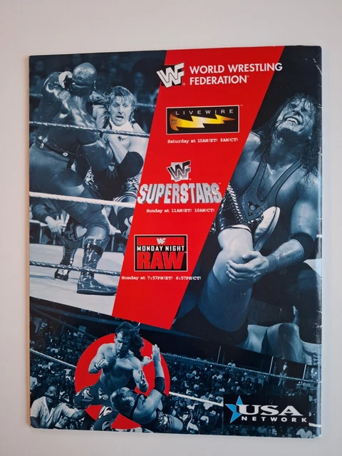 WWF RAW MAGAZINE March / April - Goldust With Poster WWE £34.99 ...