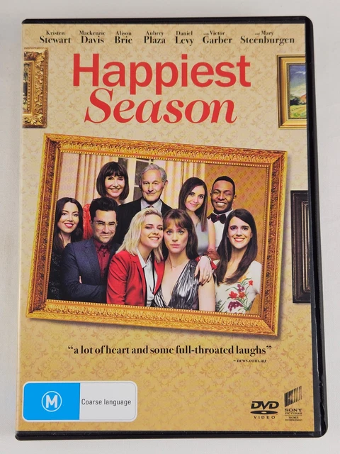 HAPPIEST SEASON DVD - Region 2,4,5 - VGC - Kristen Stewart $9.95 ...