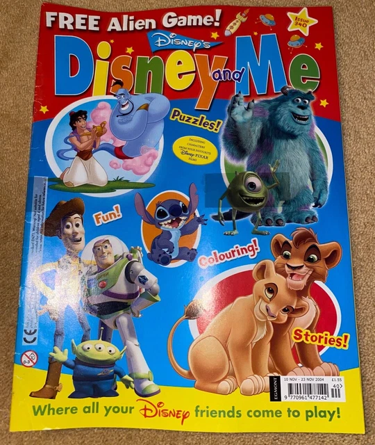 DISNEY AND ME Magazine collectable November 2004 comic gift kids ...