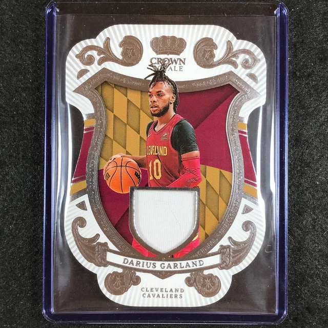 2023-24 CROWN ROYALE DARIUS GARLAND Coat of Arms Jersey Relic #GAR EUR ...