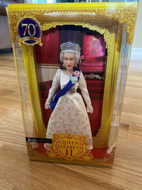QUEEN ELIZABETH II platinum jubilee 70th Anniversary Barbie £331.85 ...