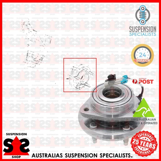 FRONT AXLE WHEEL Hub Suit HOLDEN Captiva 5 Gen. Ii (Cg) 2.2 TD AWD ...