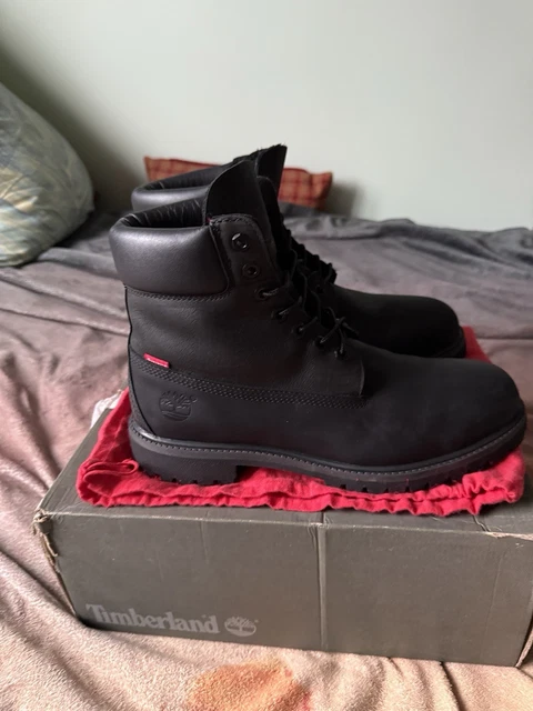 TIMBERLAND SUPREME X 6 Inch Premium Boot 'Black Snake'skin’ size 10 Uk ...