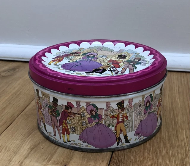 VINTAGE QUALITY STREET Tin Small Soldier And Lady Dancing Prop £6.00 ...
