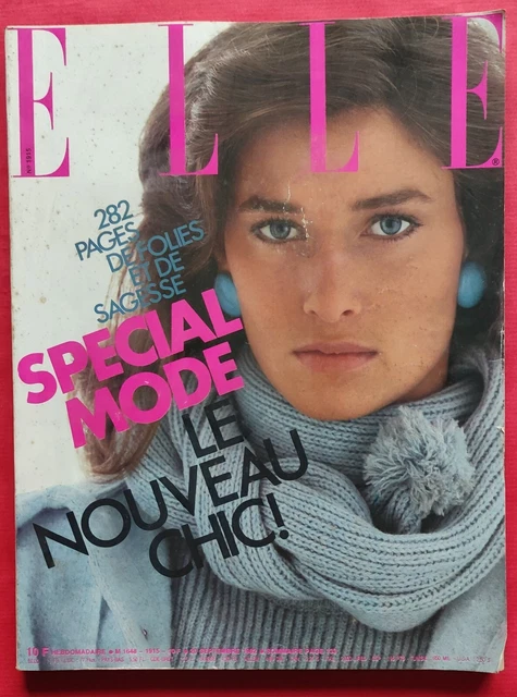 MAGAZINE ELLE N°1915 Sept 1982 SPECIAL MODE Le Nouveau Chic Mode Femme ...