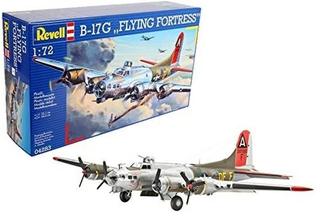 REVELL 04283 B-17G Flying Fortress 1:72 Scale Model Kit £38.95 ...
