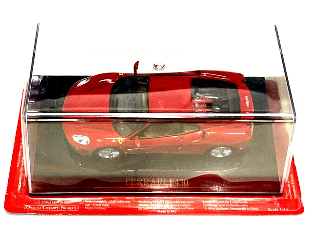 FERRARI COLLECTION 1/43 Ferrari F430 Red Model Car EUR 29,27 - PicClick FR