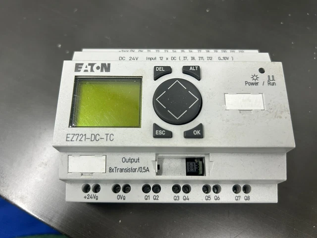 EATON MOELLER EASY721-DC-TC 24VDC Control Programmable Relay $99.99 ...