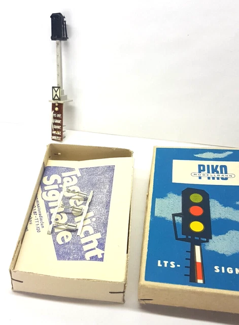 👍 SIBA - PIKO Tagessignal H0 Lichtsignal Signal OVP 519/00224 Gelb/Grün ...
