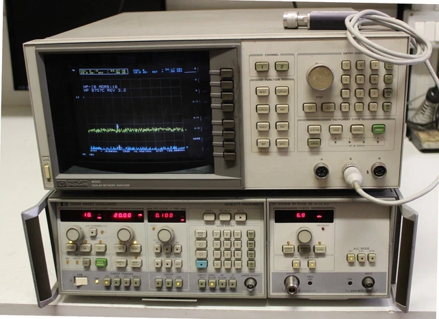 HP 8757C + HP 8350B + HP 83592B + HP 11664A detector EUR 3.650,00 ...